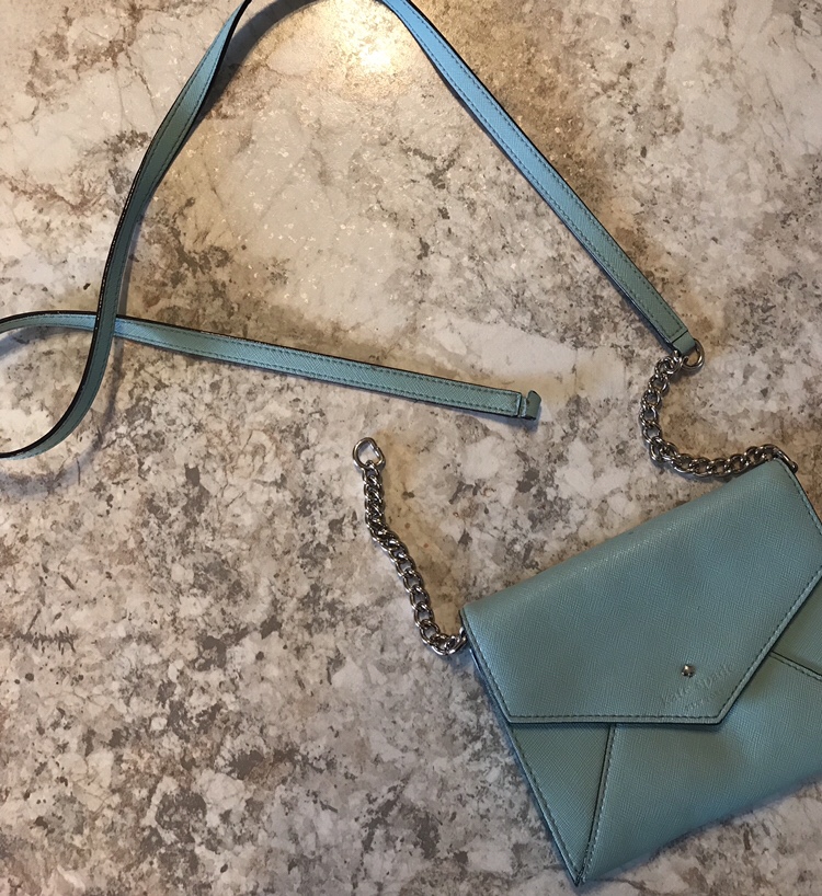 RIP Little Blue Kate Spade Purse – awkward vodka